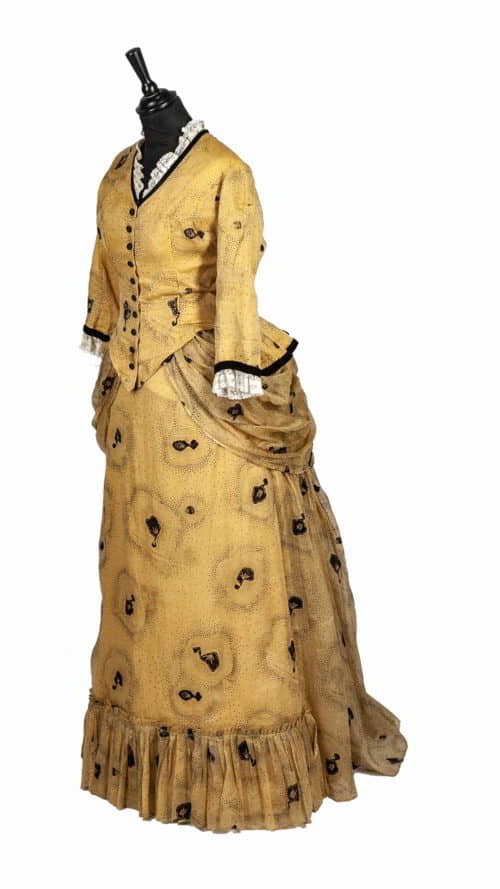 polisón mostaza - Peris Costumes