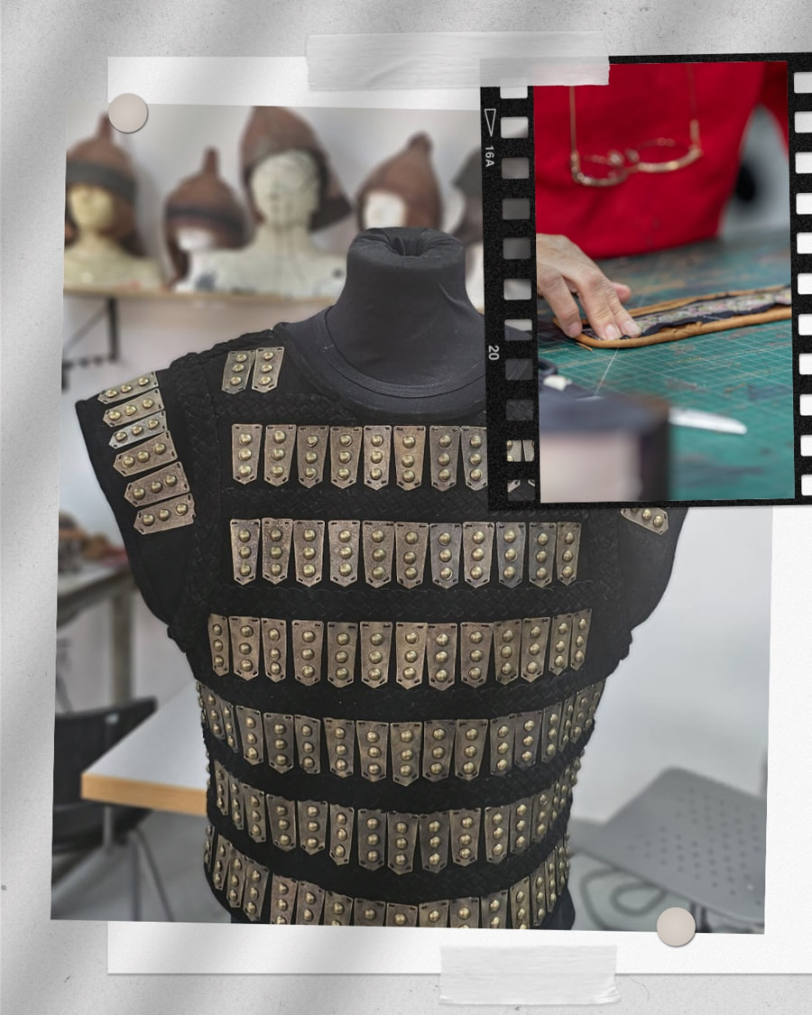 Mayou Trikerioti together with Peris Costumes dress the ancient world ...